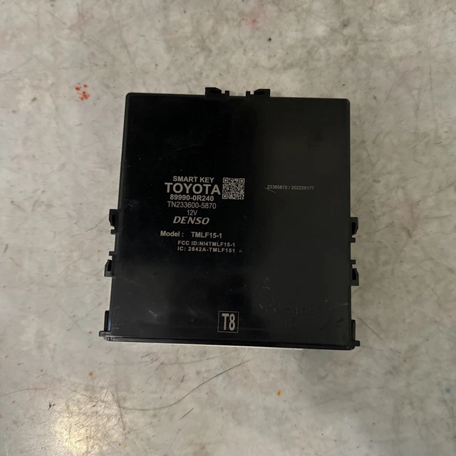 2021 TOYOTA RAV4 Smart Key Entry Control Module Unit Oem 899900R240 ...