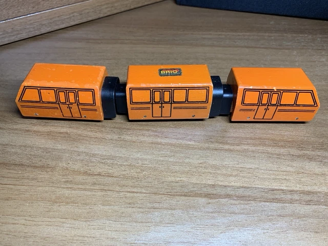 BRIO INTERCITY TRAIN Set #33512 WOODEN RAILWAY CARS £12.50 - PicClick UK