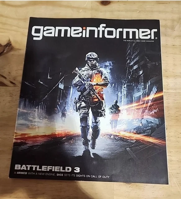 GAME INFORMER VIDEO Game Magazine Issue #215 March 2011 Battlefield 3 £ ...