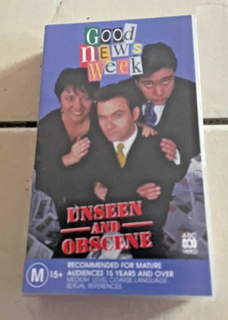 GOOD NEWS WEEK Unseen And Obscene VHS Video Tape ABC Australian Comedy ...