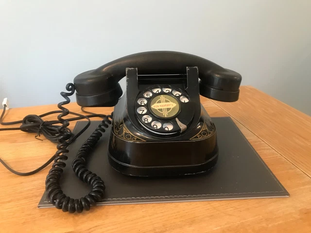 OLD ANTIQUE VINTAGE Telephone RTT-56 - Early Version Belgique Bell ...