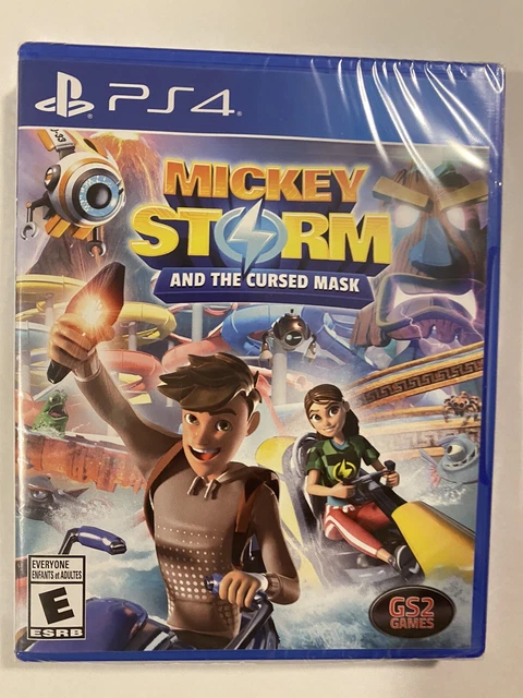 MICKEY STORM AND The Cursed Mask (PlayStation 4, PS4) Brand New Sealed ...