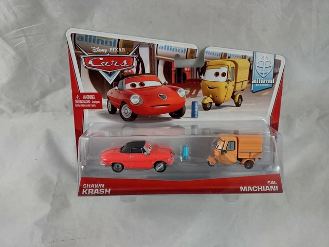 DISNEY PIXAR CARS Shawn Krash & Sal Machiani Diecast Vehicles £27.99 ...