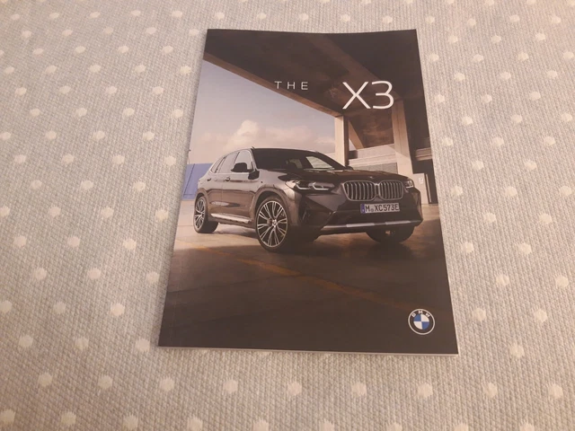 2023 BMW X3/X3 M 510 CV brochure catalogo INGLESE 2 2022 52 pagine RARO EUR 13,99 - PicClick IT