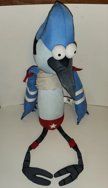 MORDECAI REGULAR SHOW Wrestling Buddies Large Animated Plush CN Works ...