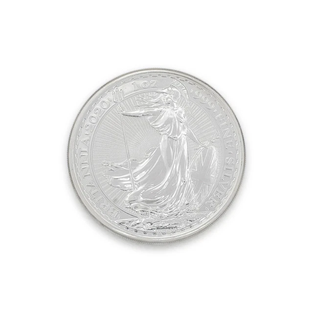 2020 1OZ GREAT Britain Britannia Queen Elizabeth 2 Pounds 999 Fine ...