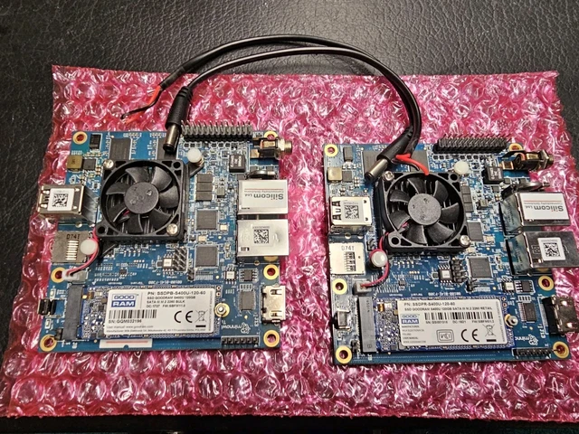 2 X MINNOWBOARD Turbot Dual Ethernet, Intel Atom A3845 Quad 1.91Ghz 2Gb ...