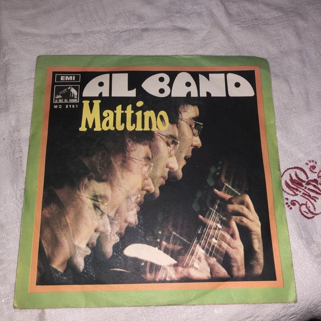 LP 45 7&AL BANO CARRISI Mattino Vecchio sam 1968 juke box VOCE PADRONE ...