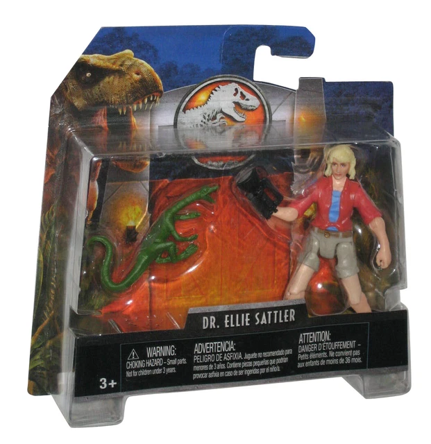 JURASSIQUE MONDE LEGACY Dr. Ellie Sattler & Compie Mattel Jouet ...