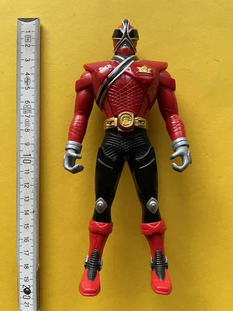 FIGURINE MEGAZORD POWER RANGERS Samouraï Rouge MIGHTY MORPHIN Bandai ...