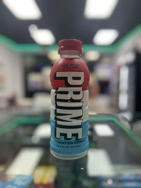 PRIME HYDRATION ICE Pop Drink 16.9 FL OZ/500ml -12 pack $15.00 ...