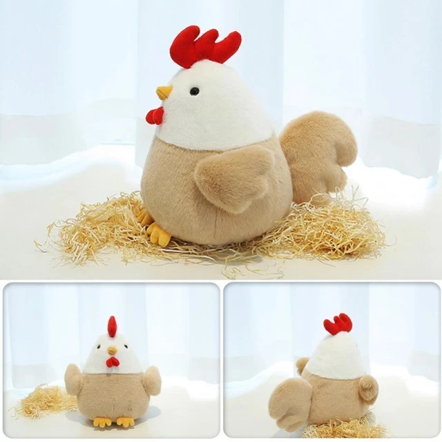 23CM CHICKEN PLUSH Toy Soft Stuffed Animal Doll Gift for Kids Hen Plush ...