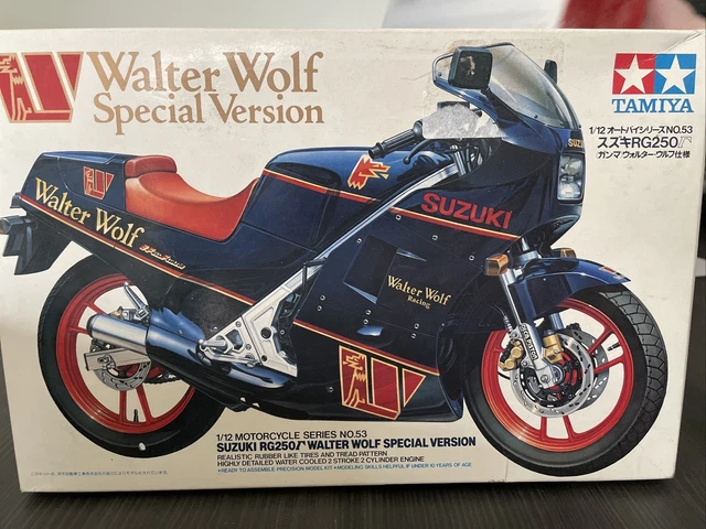 MAQUETTE TAMIYA 1:12 SUZUKI RG250 Walter Wolf Spécial Version EUR 1,00 - PicClick FR