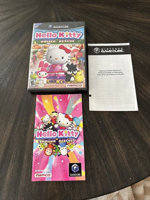 NINTENDO GAMECUBE GC Game Hello Kitty Roller Rescue Case & Manual Only ...