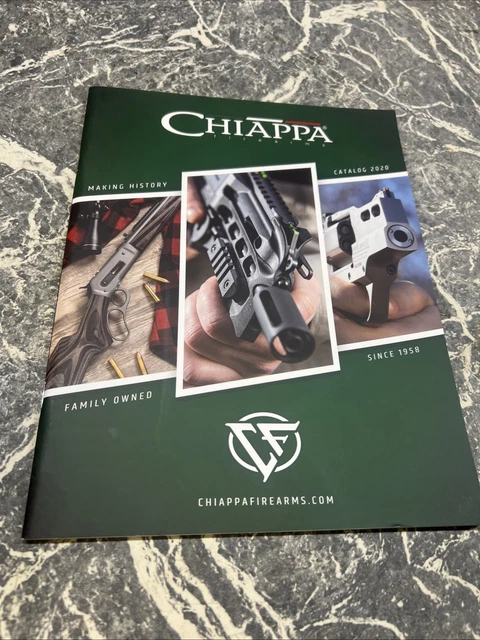 VINTAGE CATALOGUE CATALOG Rifle Gun Chiappa Pistol Ammunition Firearms ...