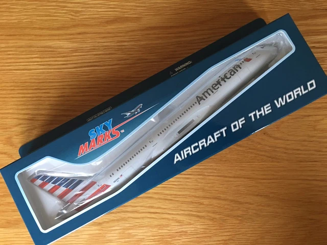 AMERICAN BOEING 787-9 DREAMLINER 1/200 Large SOLID Model SPINNING ...