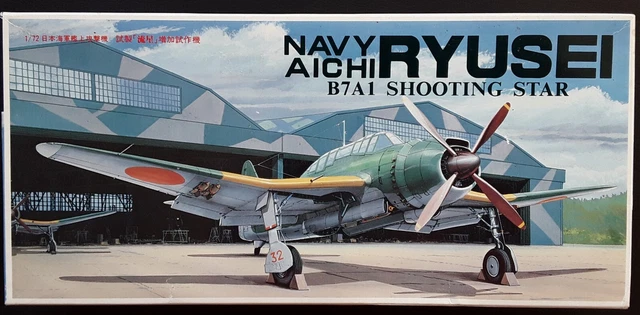 MAQUETTE- AICHI NAVY Ryusei B7 A1 Shooting Star - Fujimi EUR 32,00 ...