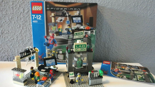 LEGO SPIDER-MAN GREEN Goblin La Transformation 4851 avec emballage d ...