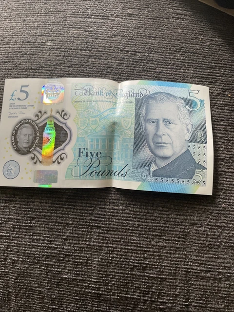 NEW £5 NOTE King Charles £10.00 - PicClick UK