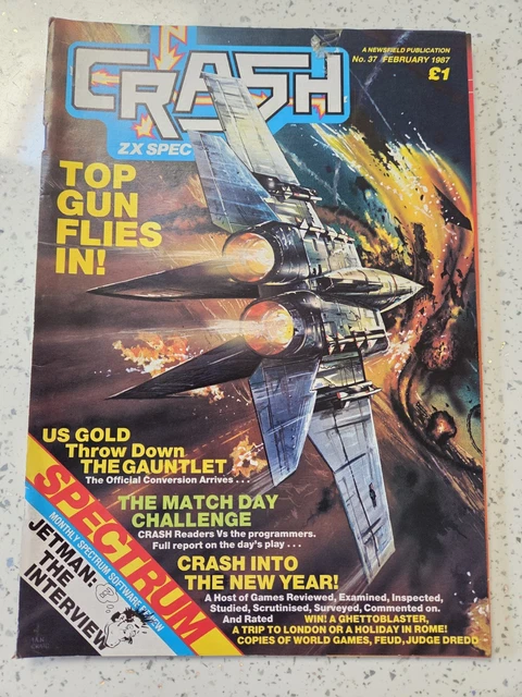CRASH - SINCLAIR ZX Spectrum magazine - Issue #37 - March 1987 £7.00 ...