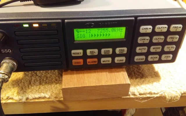 BARRETT COMMUNICATIONS AUSTRALIA 550 HF Transceiver 1.6-30 Mhz Ham ...