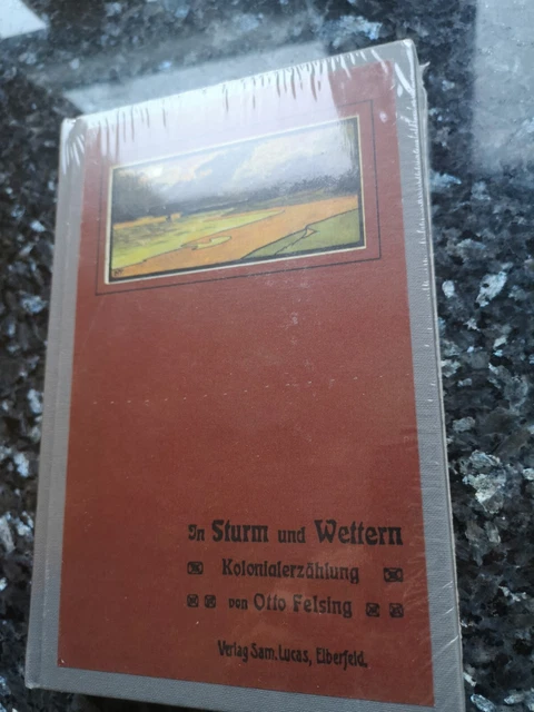 IN STURM UND Wettern Kolonialerzählung Otto Felsing Gebunden Buch OVP ...