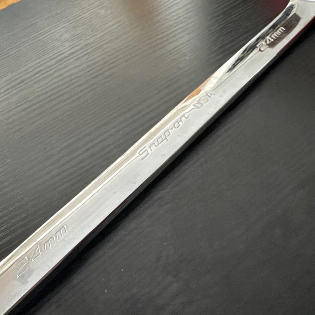 SNAP-ON TOOLS SOEXM24 24mm Metric Flank Drive PLUS Combination Wrench ...