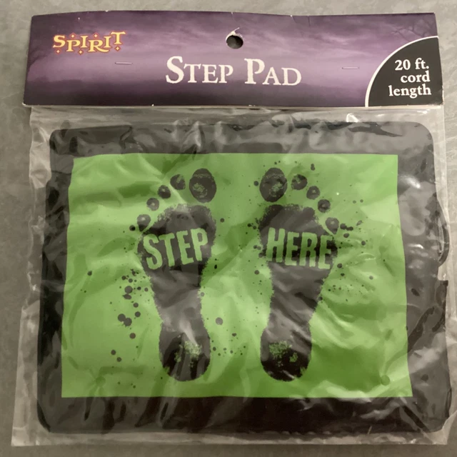 SPIRIT HALLOWEEN STEP Here Pad To Activate Animatronics 20Ft Cord New ...
