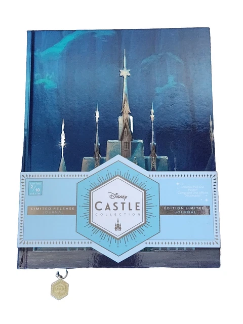 DISNEY CASTLE COLLECTION Frozen Arendelle Journal 2/10 Limited Edition ...