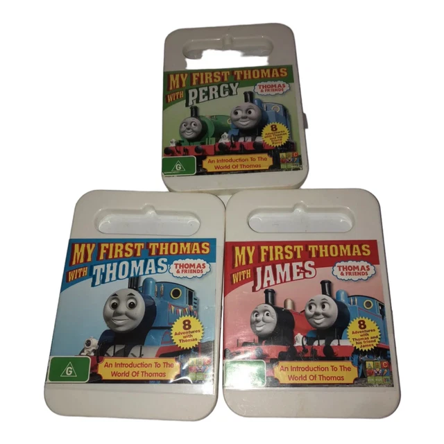 MY FIRST THOMAS 3 Disc DVD Set - Thomas , James, Percy - 24 Adventures ...