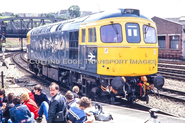 ORIGINAL RAILWAY SLIDE: Class 33 Diesel 33029? at Bristol Temple Meads ...