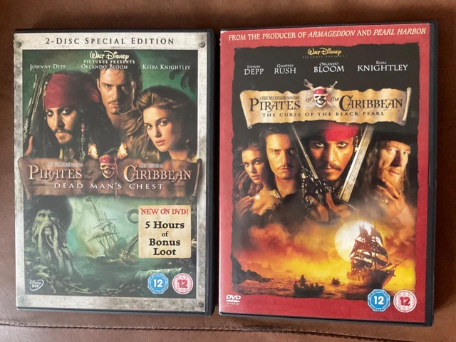 PIRATES OF THE Caribbean Dead Man's Chest Special Edition + Curse Of ...