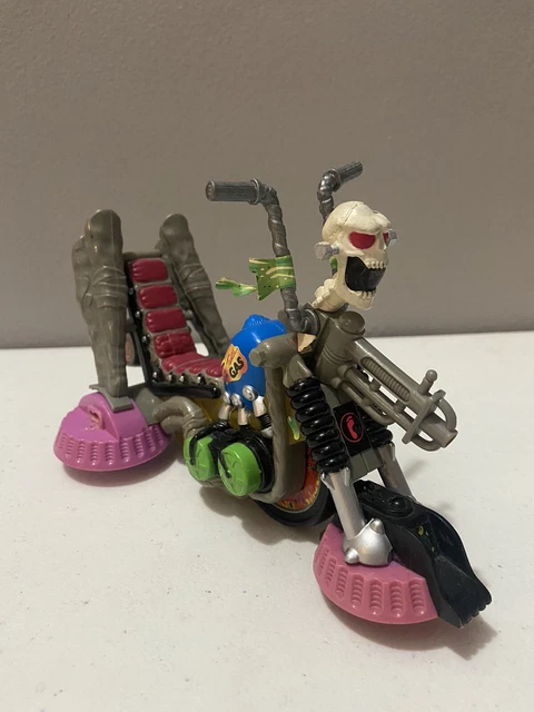 PSYCHO CYCLE VINTAGE TMNT Teenage Mutant Ninja Turtles Vehicle Complete ...