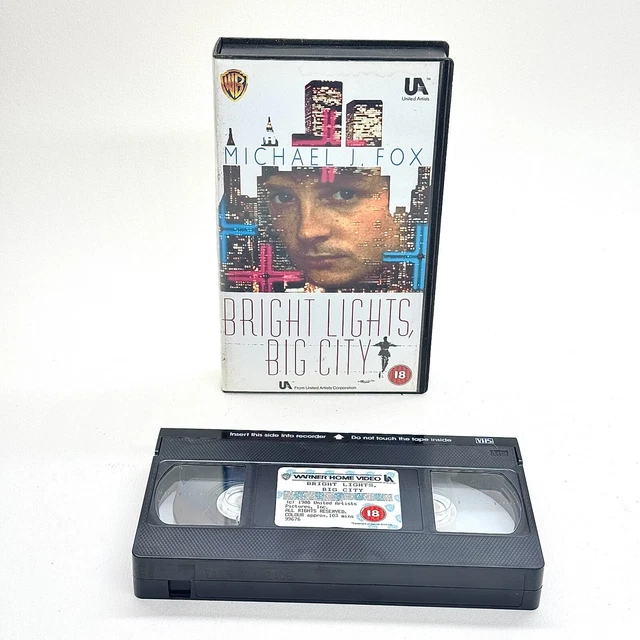 VINTAGE BRIGHT LIGHTS, Big City VHS Video Cassette Film Movie £19.99 - PicClick UK