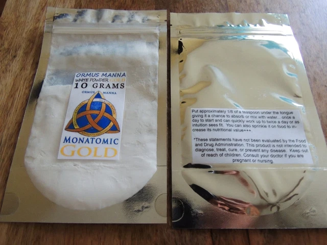 MONATOMIC GOLD ORMUS POWDER | 10g + | Most Potent Ormus + Best Price on ...