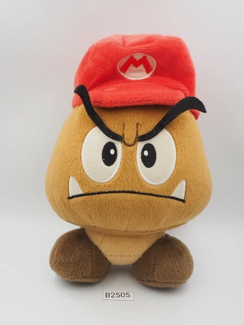 SUPER MARIO BROS B2505 Kuribo Goomba Mario Banpresto 2006 Plush 8" Doll ...