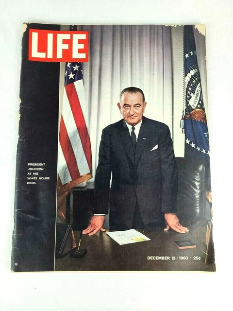 LIFE MAGAZINE -DECEMBER 13TH, 1963 ISSUE President Johnson £9.28 ...