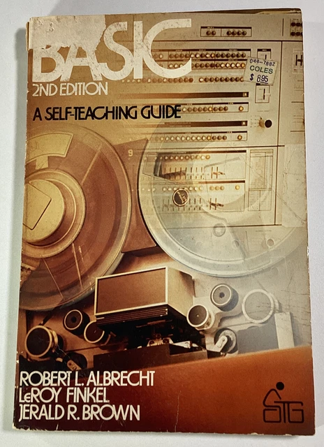 BASIC PROGRAMMING A Self Teaching Guide computer book 1978 2nd Ed Rare ...