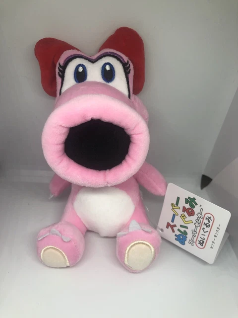 BNWT RARE SUPER Mario Birdo Plush Cute Japanese Kawaii Gaming ...