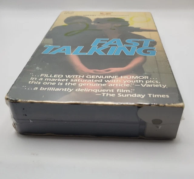 FAST TALKING VHS Steve Bisley Tracy Mann Peter Hehir Denis Moore SEALED ...