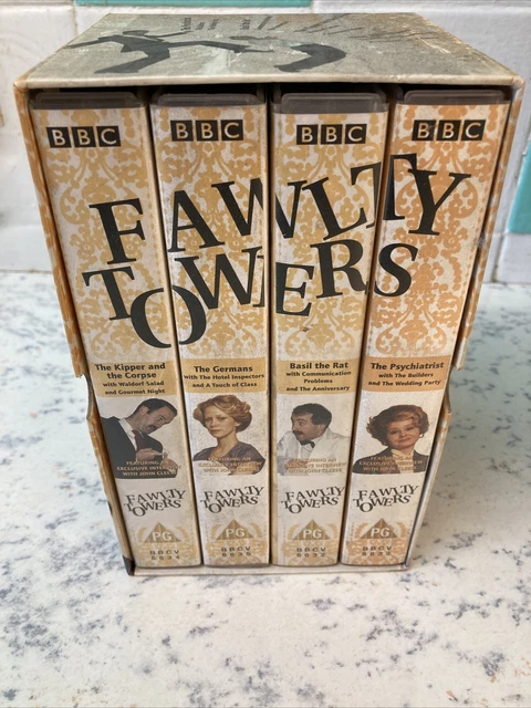 FAWLTY TOWERS THE Complete Series All Episodes VHS Tape Video Box Set ...