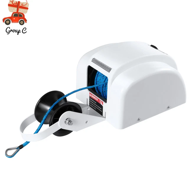45 LBS SALTWATER Boat Electric Windlass Anchor Winch with Remote ...
