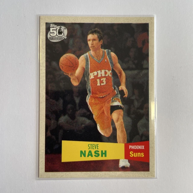2007 TOPPS &50E ANNIVERSAIRE" STEVE NASH NBA LEGEND - PHOENIX SUNS EUR ...