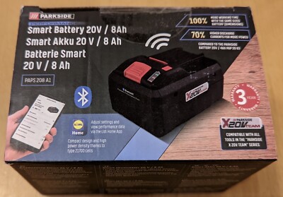 PARKSIDE PERFORMANCE 20V Smart Battery PAPS 208 A1, 8 Ah £77.14 ...