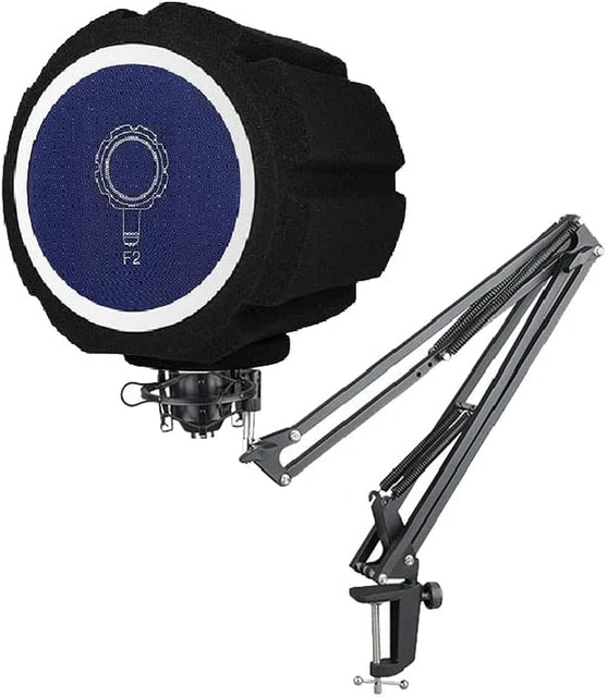 MICROPHONE WIND SHIELD Pop Filter Isolation Ball, Acoustic Filter for ...