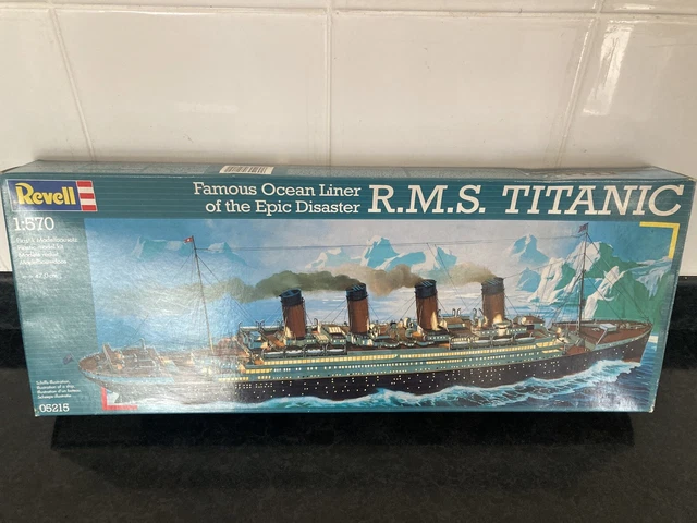 REVELL RMS TITANIC 05215 “Famous Ocean Liner Of The Epic Disaster” EUR ...