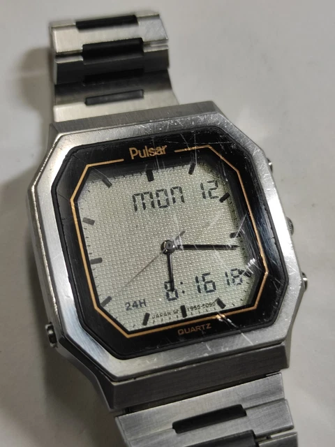 MENS CASIO ANALOGUE Digital Vintage Watch £110.00 - PicClick UK