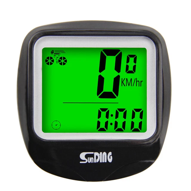 DISPLAY COMPUTER STOPWATCH Exercise Timer Bicycle Riding Speedometer ...