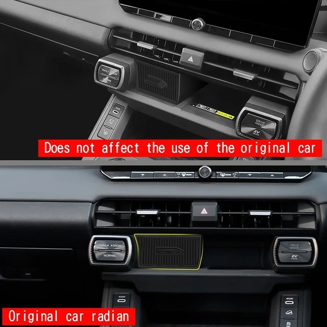 FOR TOYOTA RAV4 2026 Right Hand Drive Silicone Wireless Charger Drawer ...