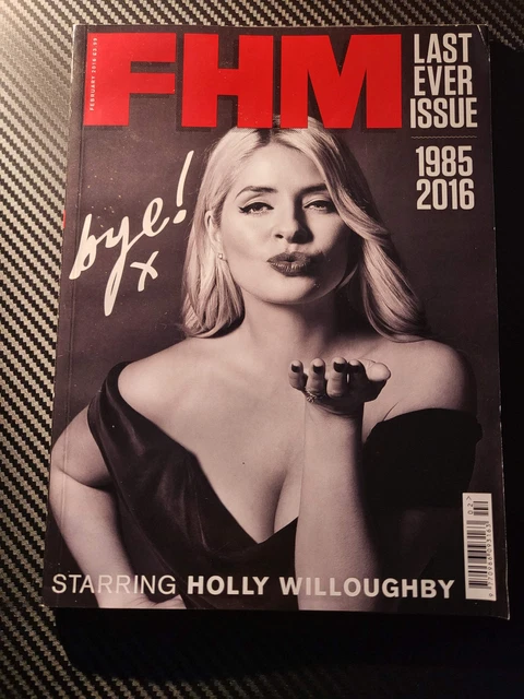 FHM MAGAZINE FEBRUARY 2016 (983) LAST EVER ISSUE Holly Willoughby Tinie Tempah £21.46 - PicClick UK